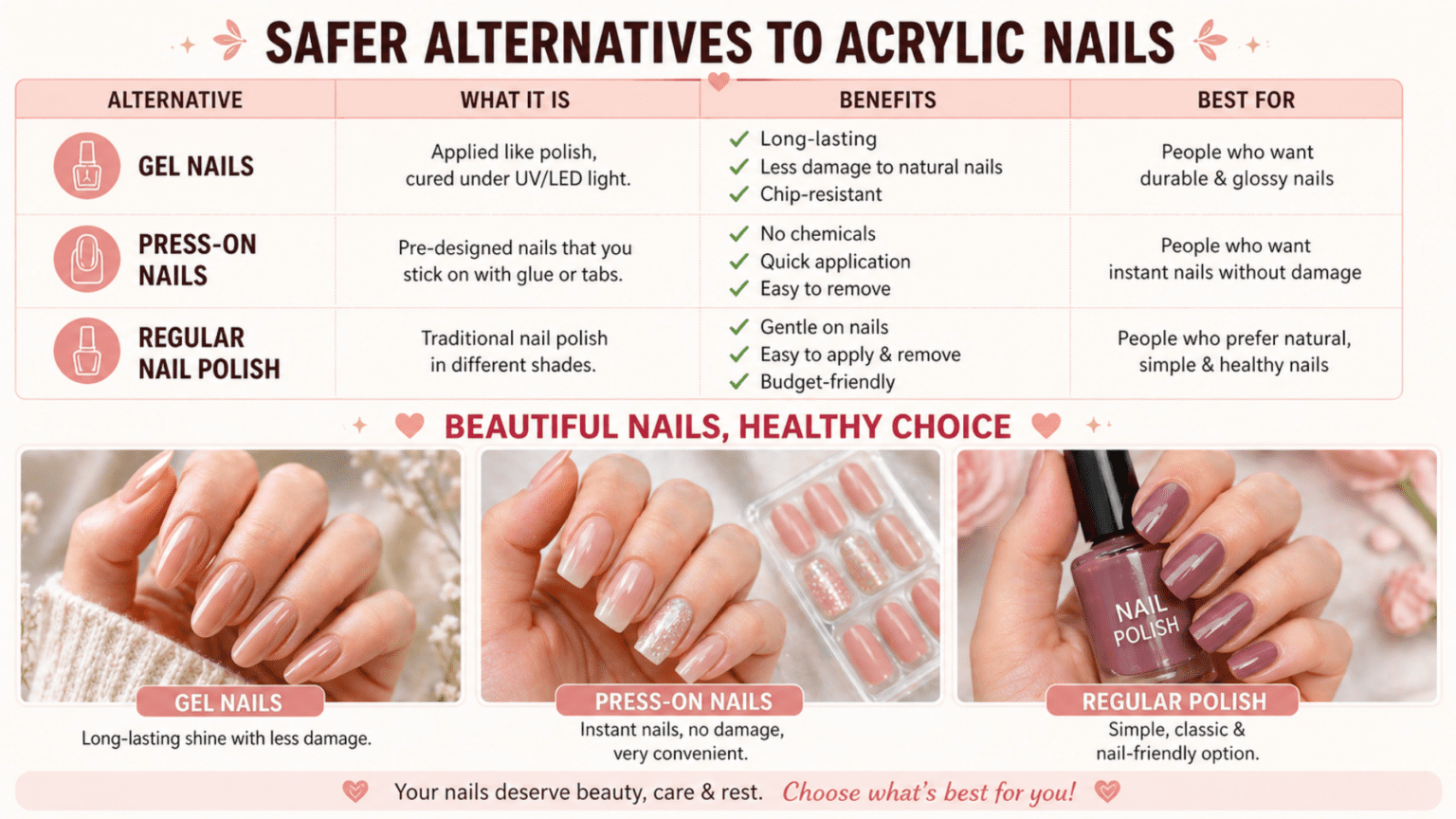 Are Acrylic Nails Non-Toxic? Safer Alternatives for Healthy Nails